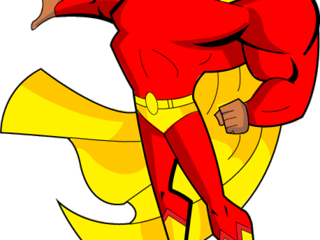 Download Hero Clipart Yellow Superhero - Superhero - Png Download ...