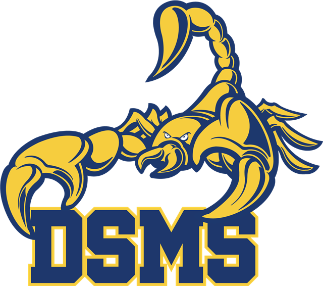 Rendering Of Scorpion Mascot And School Name Clipart - Full Size ...