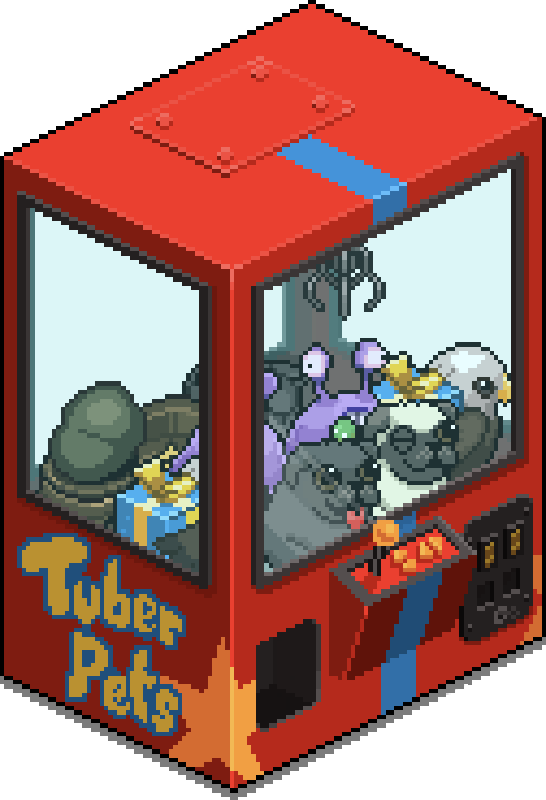 Tuber Pets Machine - Pewdiepie Tuber Simulator Pets Clipart - Full Size ...