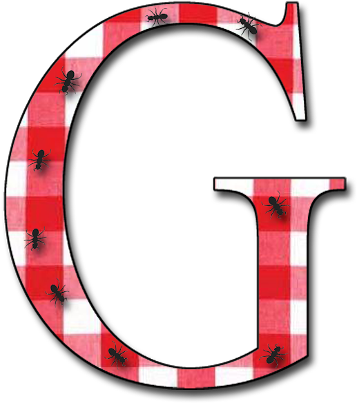 Download Picnic Alphabet Letters - Letter Clipart (#4071408) - PinClipart