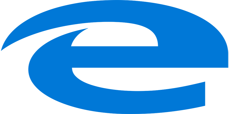 Microsoft Edge Logo Pink Transparent