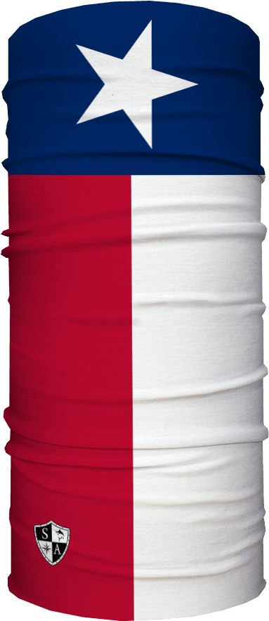 Themed Face Shield Lightweight - Flag Of Texas Clipart - Full Size ...