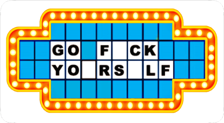 Gameshow Sticker Clipart - Full Size Clipart (#4082175) - PinClipart