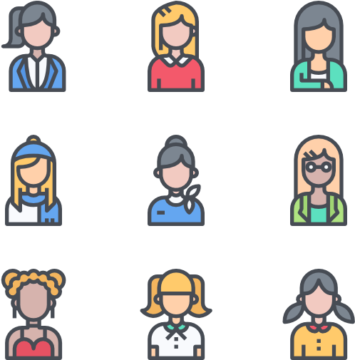 People And Avatar - Cartoon Clipart - Full Size Clipart (#4083623 ...