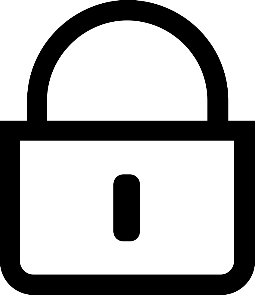 Png File Svg - Lock Line Icon Png Clipart - Full Size Clipart (#4088515) - PinClipart