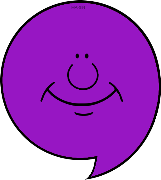 Purple Comma - Smiley Clipart - Full Size Clipart (#4097049) - PinClipart