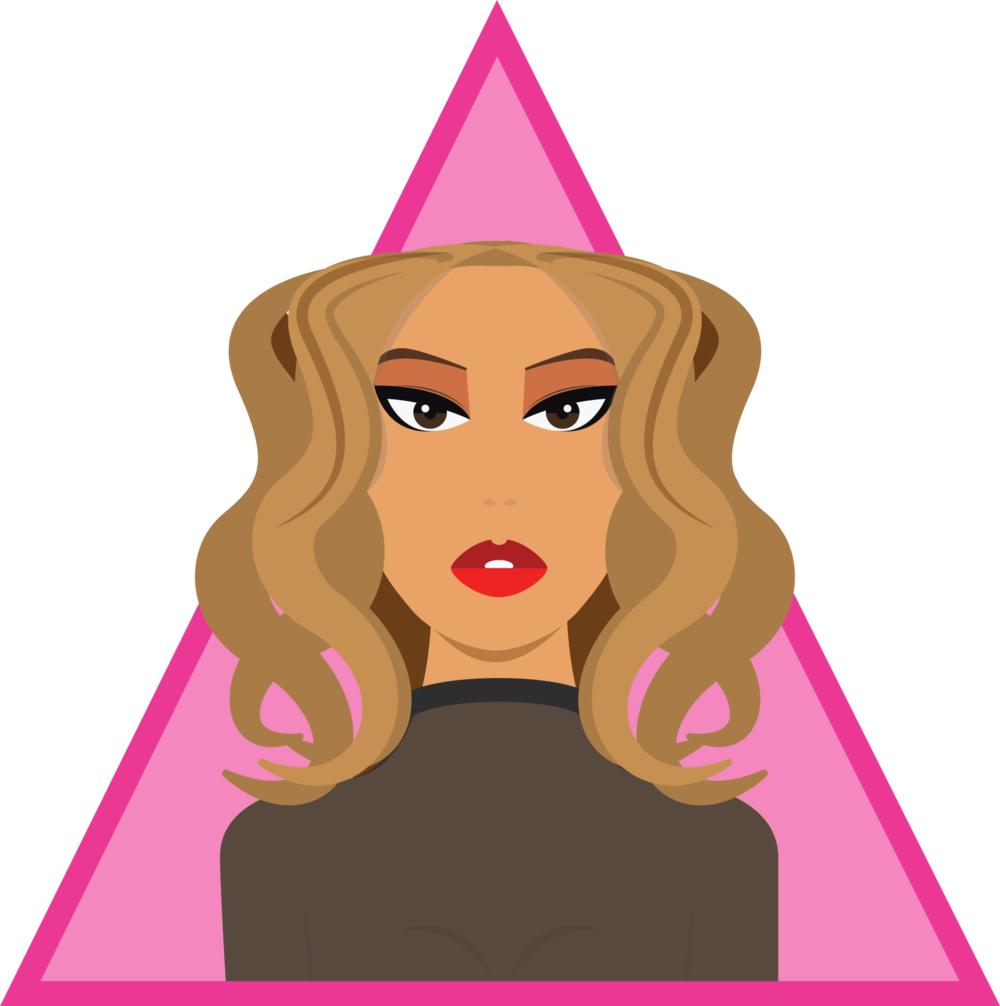Beyonce - Cartoon Clipart - Full Size Clipart (#4099662) - PinClipart