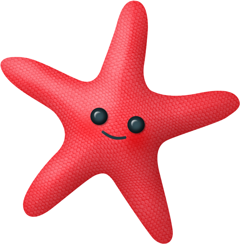 Starfish Png Image Download - Clipart Png Starfish Cartoon Transparent ...