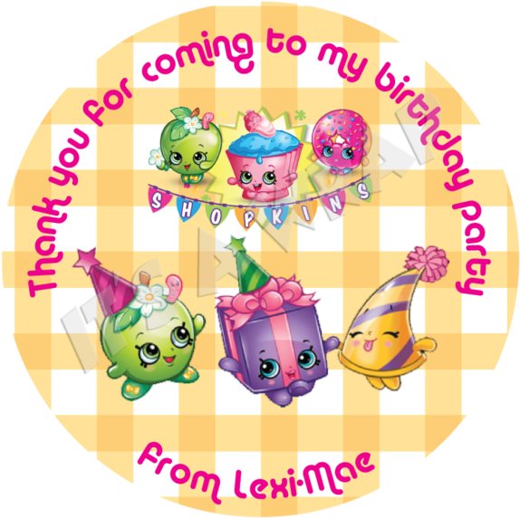 Shopkins Sweet Cone Stickers Clipart - Full Size Clipart (#4108761 ...