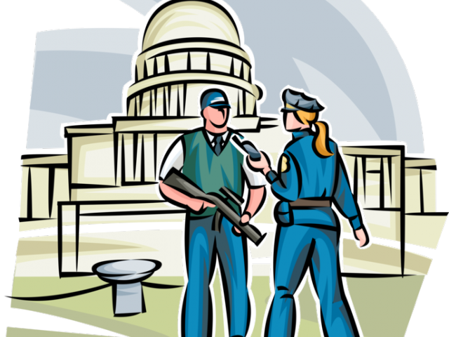 Cop Clipart Homeland Security - Cartoon - Png Download - Full Size ...