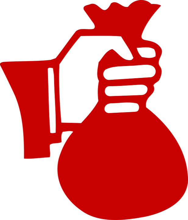 Money - Red Money Bag Png Clipart - Full Size Clipart (#4113573 ...