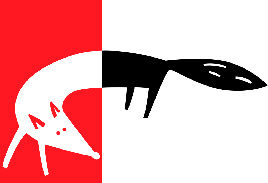 Vector Fox Silver Clipart - Full Size Clipart (#4113897) - PinClipart