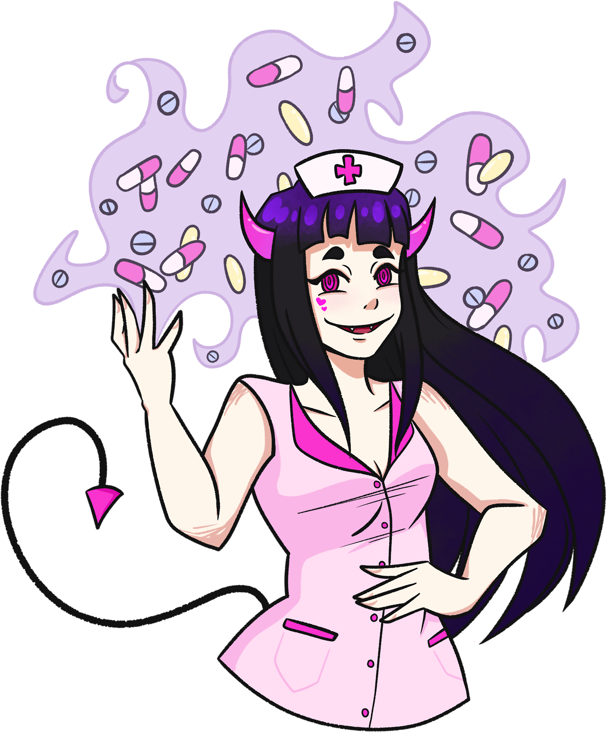 Download Devil Nurse - Illustration Clipart (#4118036) - PinClipart