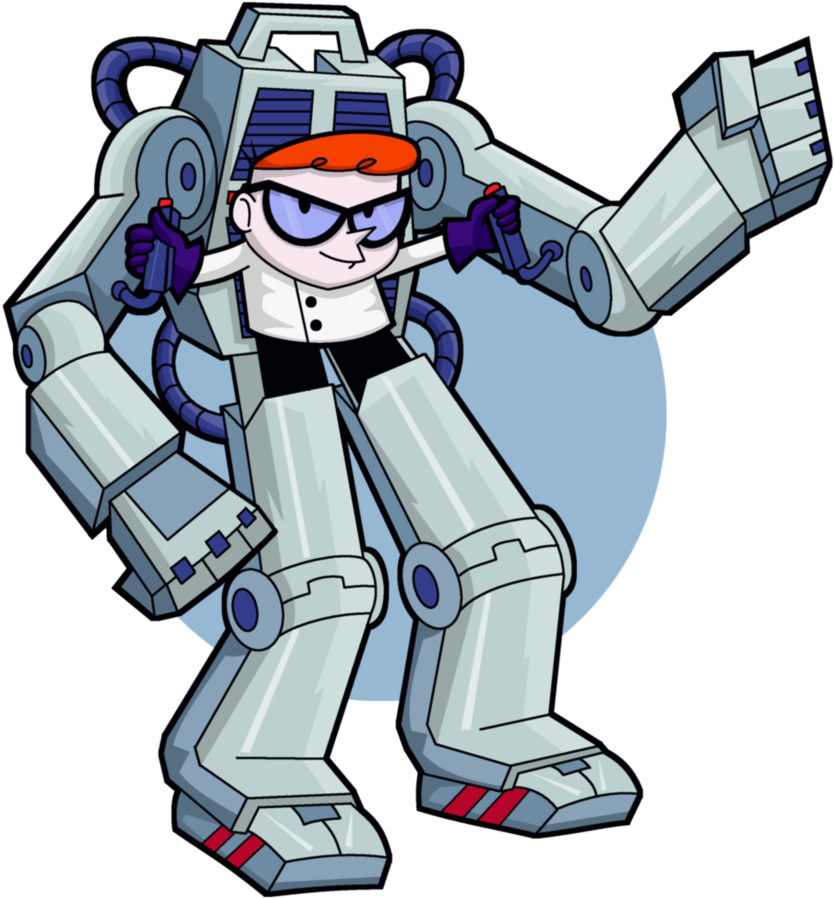 Download Cartoon Network Clipart Dexter - Dexter En Un Robot - Png ...