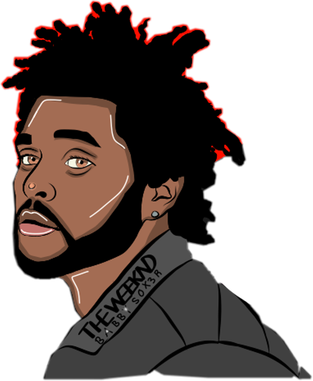 #theweeknd #weeknd #cute #california #hahahah #funny - Illustration ...