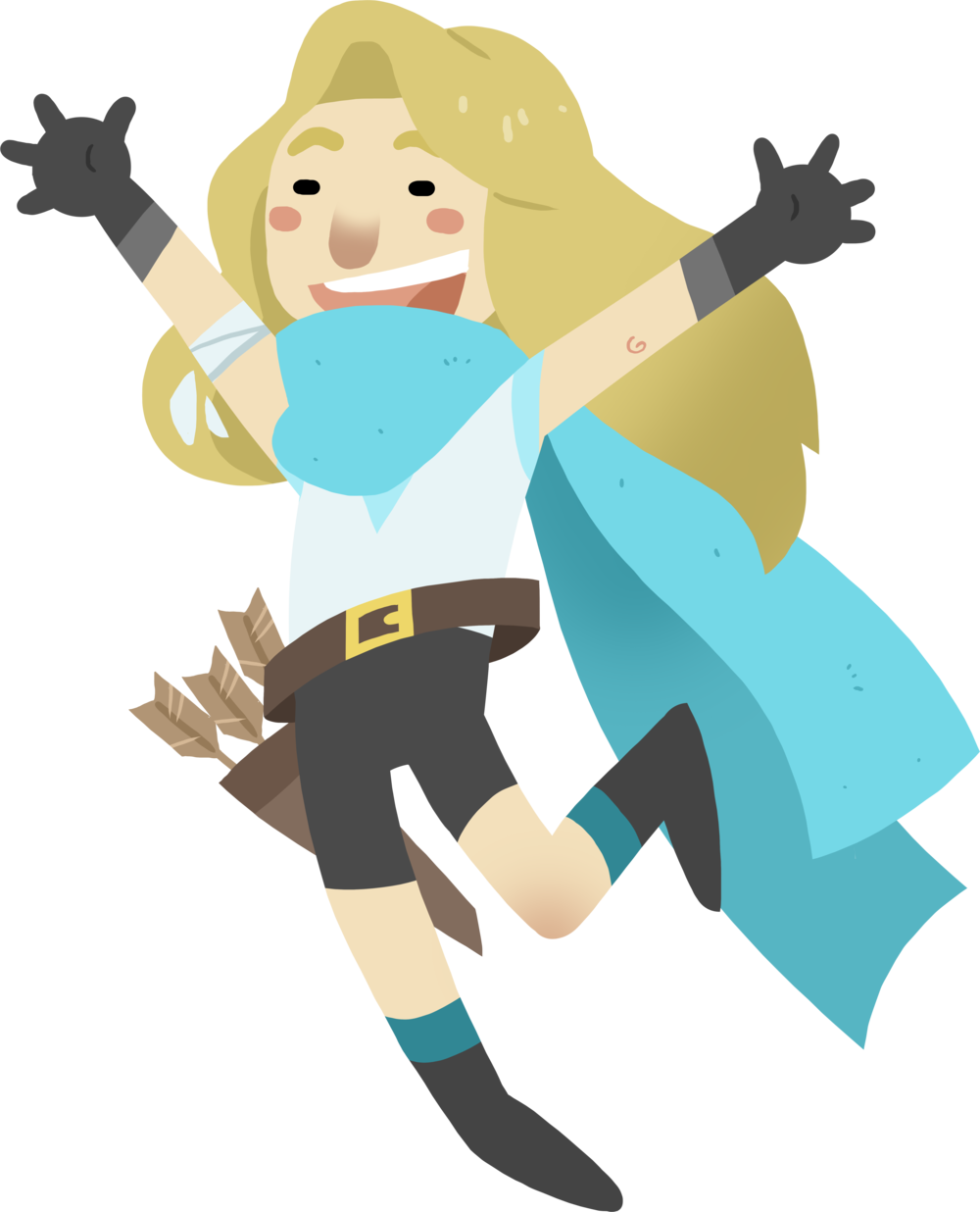 Hannah - Cartoon Clipart - Full Size Clipart (#4123467) - PinClipart