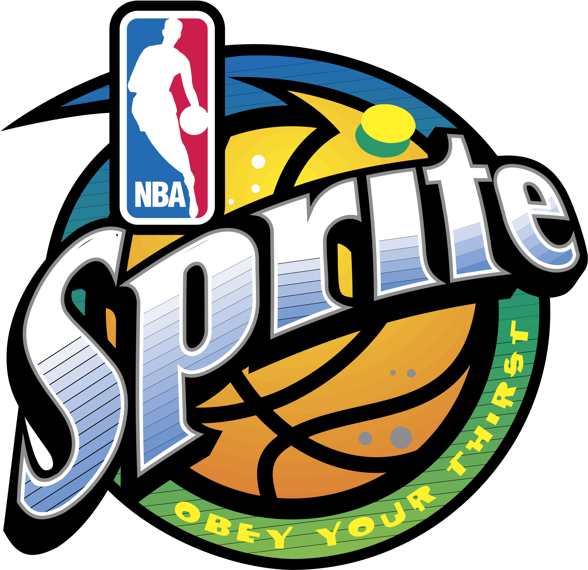 Logo Png Svg Vector Transparent Background - Nba Sprite Clipart - Full ...