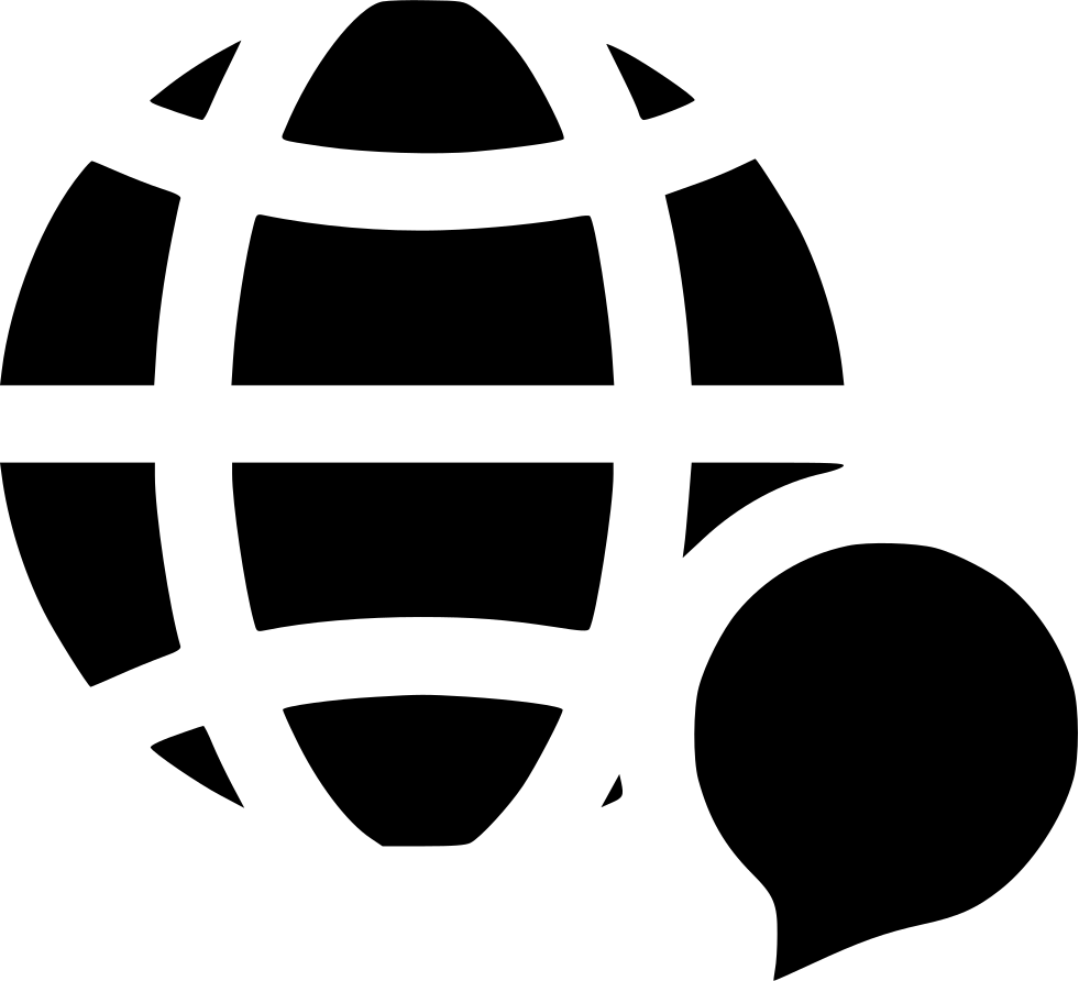 World Connect Language Web Ineternet Connect Comments - Emblem Clipart ...