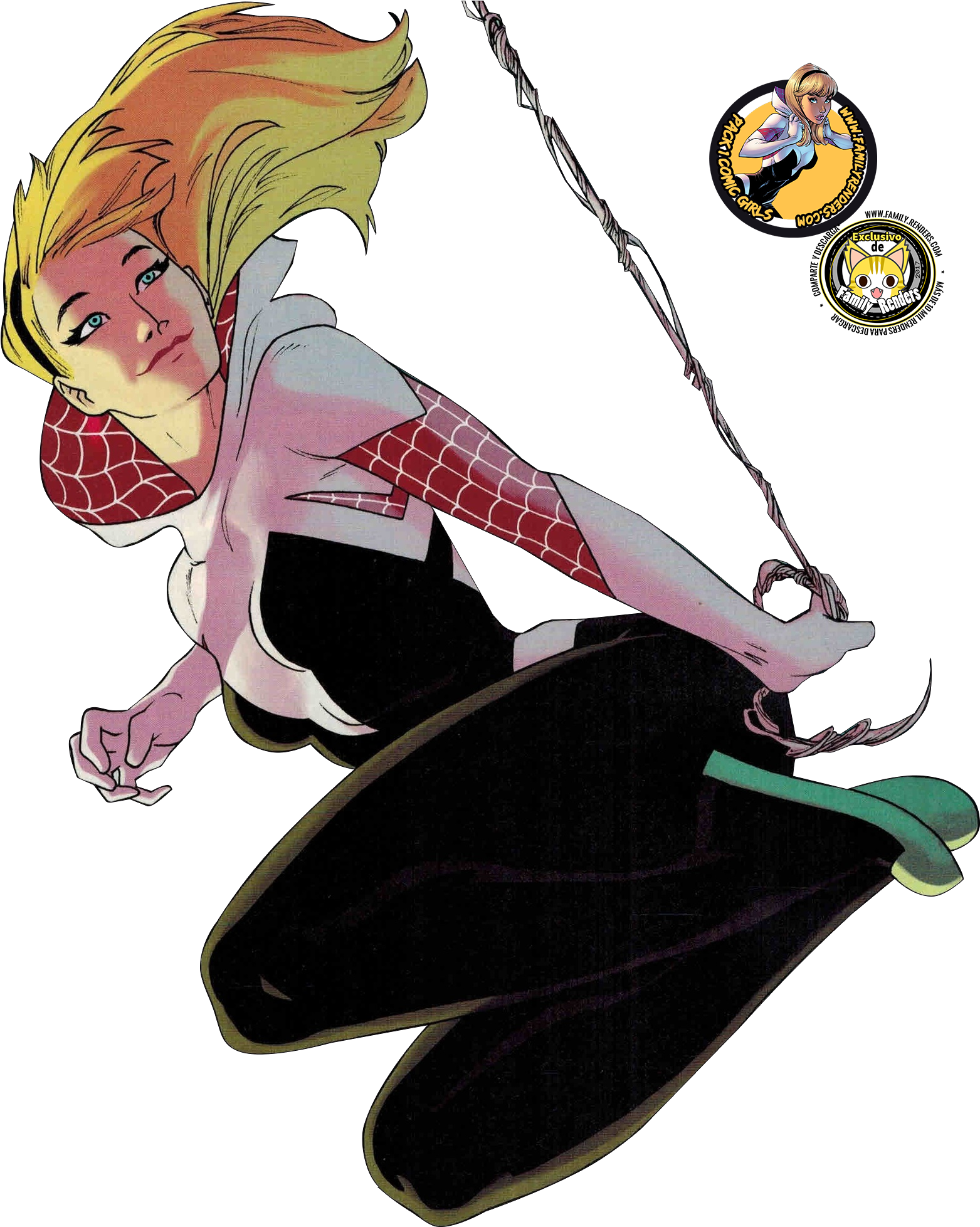 Download Spider Gwen Comic Art , Png Download - Gwen Stacy Spider Gwen ...