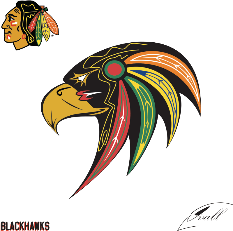 Chicago Blackhawks Hawk Logo - Chicago Blackhawks Logo New Clipart ...