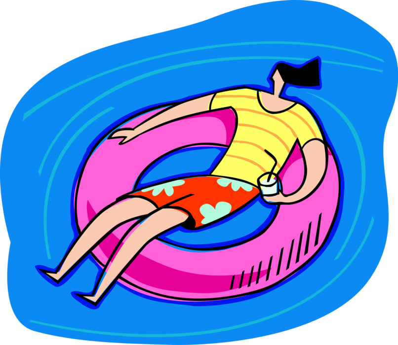 Swimming Clipart Inner Tube - Png Download - Full Size Clipart ...