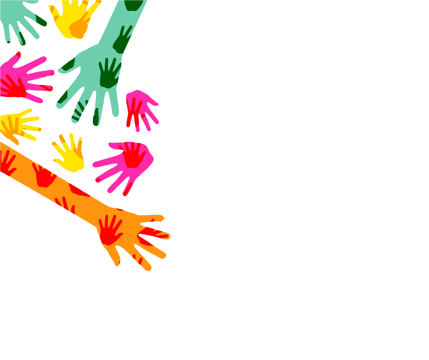 Colorful Hands Clipart Png Transparent Png - Full Size Clipart ...