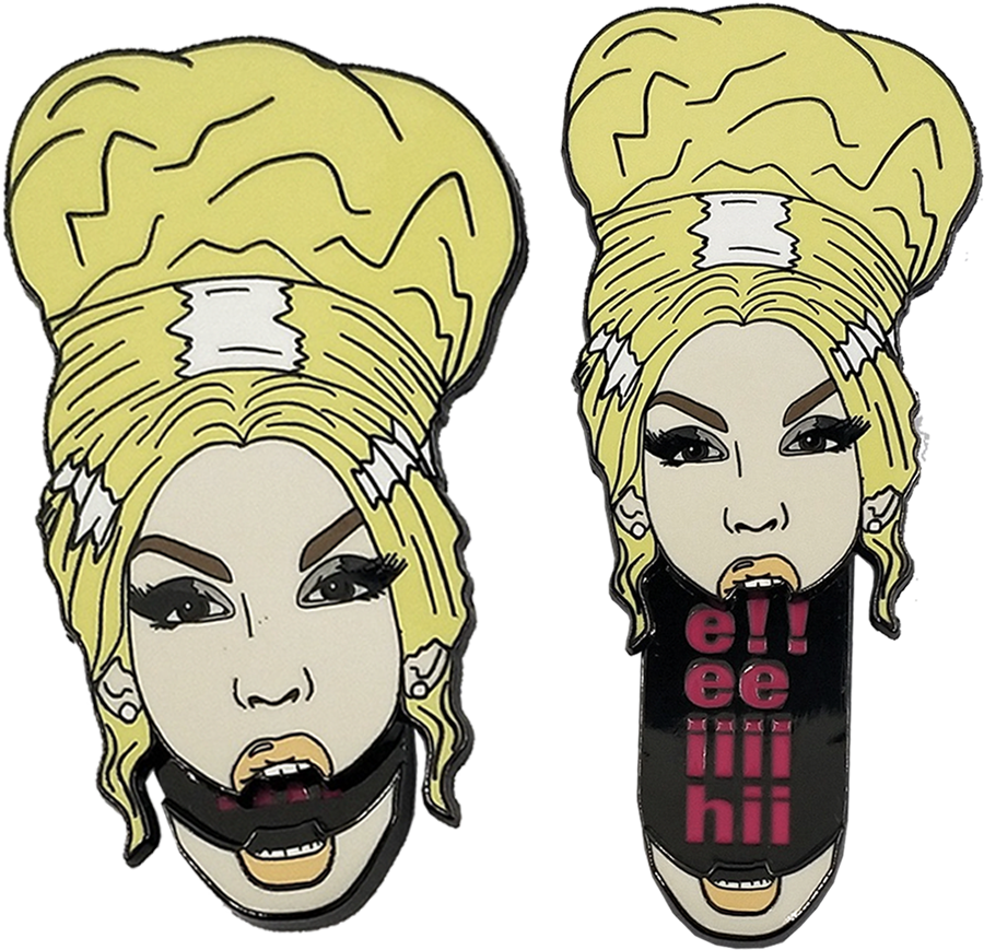 Alaska Hiiiieeeee Enamel Pin - Illustration Clipart - Full Size Clipart ...