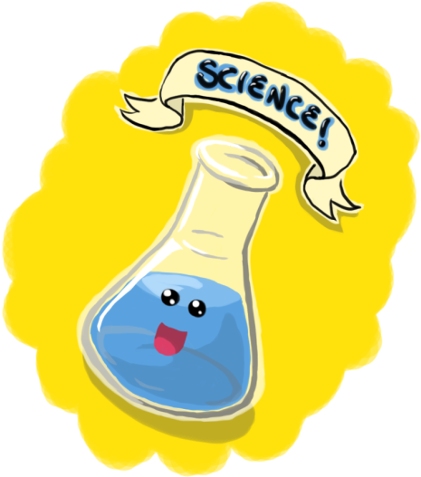 Some Cute Science Sticker Designs I Made - Cartoon Clipart - Full Size ...