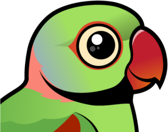 Parakeet Clipart Pink Parrot - Cartoon - Png Download - Full Size ...