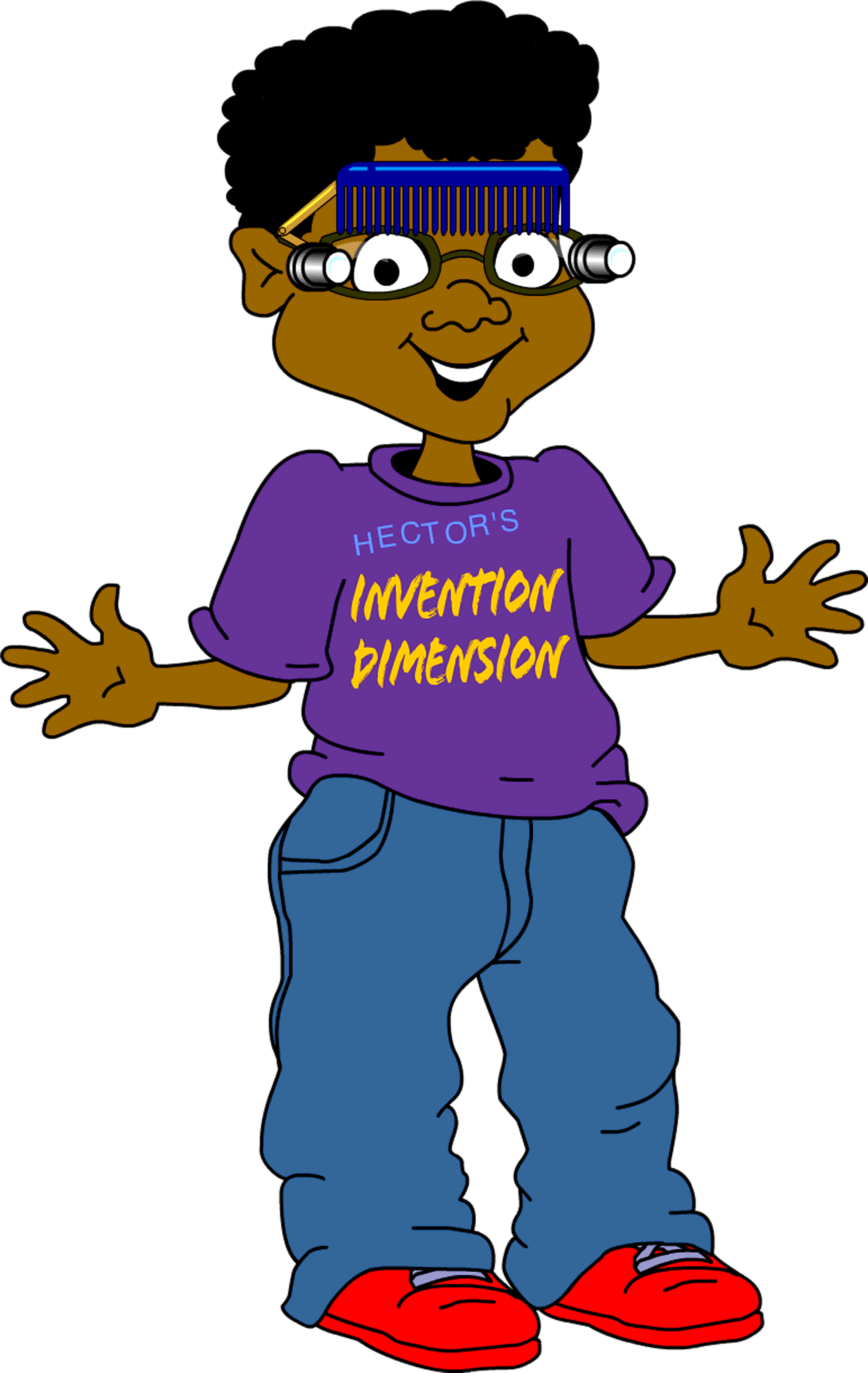 That's Why I Created Hector's Invention Storybook - Cartoon Clipart ...