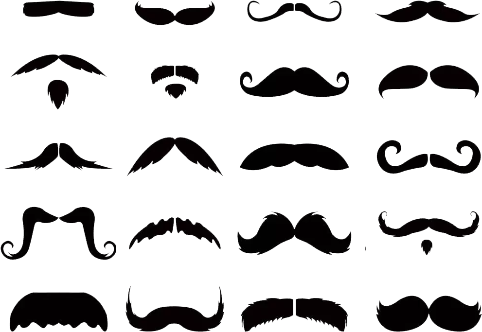 Download - Mustache Clipart - Png Download - Full Size Clipart ...
