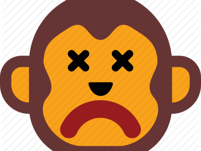 Sick Clipart Monkey - Png Download - Full Size Clipart (#4150605 ...