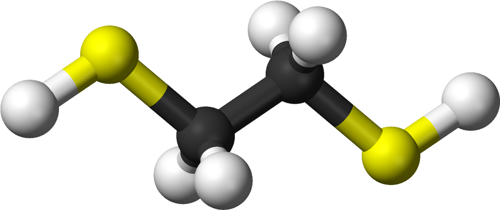 Ethane 1,2 Dithiol 3d Balls - Ethanedithiol Clipart - Full Size Clipart ...