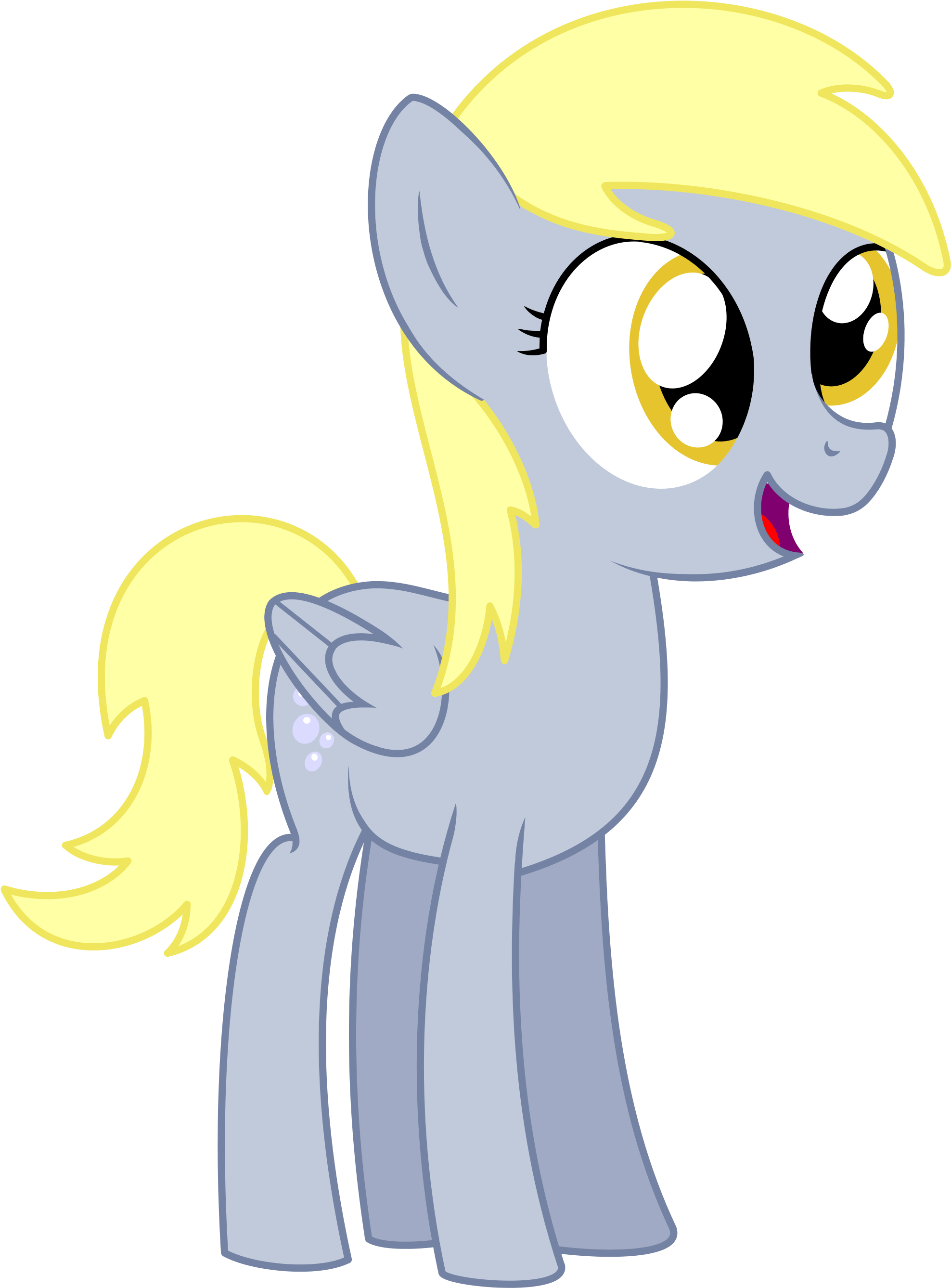 Derpy Hooves Transparent - Cartoon Clipart - Full Size Clipart ...