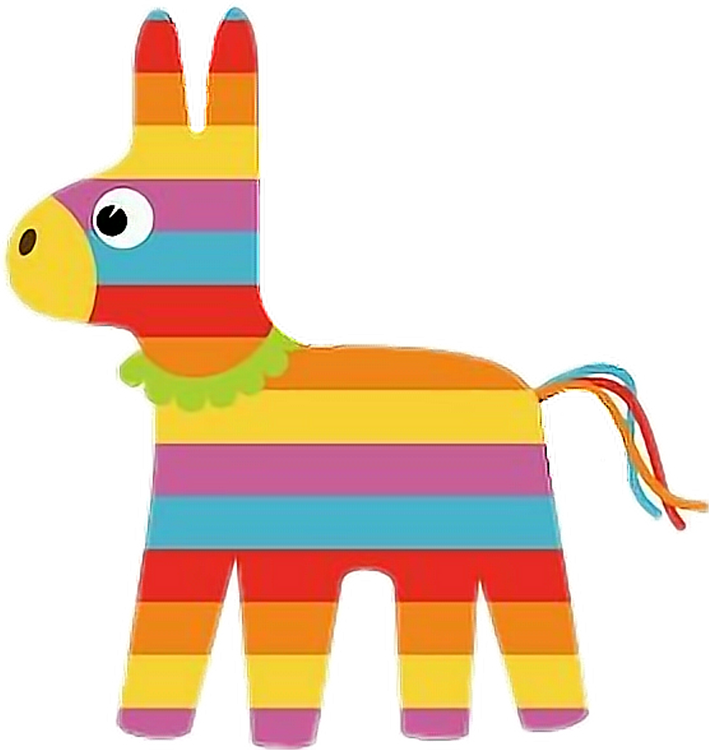 Download Pinata Sticker - Transparent Pinata Clipart - Png Download ...