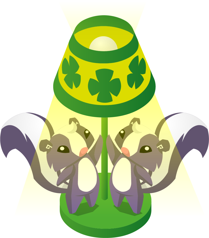 Skunklamp - Illustration Clipart - Full Size Clipart (#4152513 ...