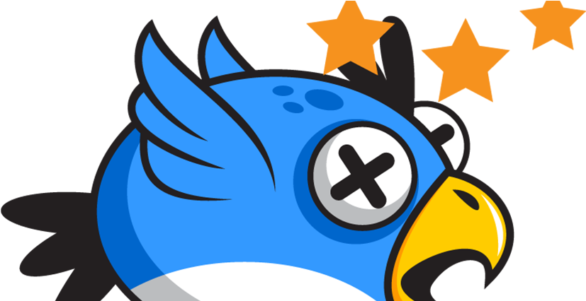 Blue Bird Stars Dizzy Clipart - Full Size Clipart (#4154158) - PinClipart