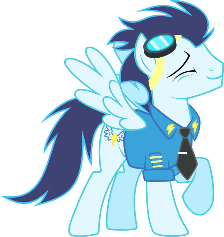 My Little Pony Soarin - Mlp Soarin X Applejack Clipart - Full Size ...