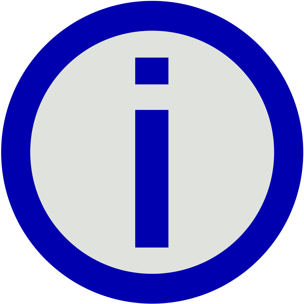 Blue I Symbol Clipart - Full Size Clipart (#4158175) - PinClipart