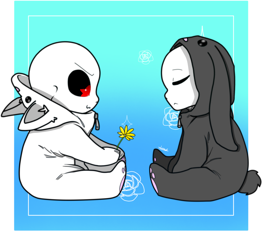 Ink Flower Fell Sans & Blueberry Flower Fell Sans - Blueberry Ink Sans ...