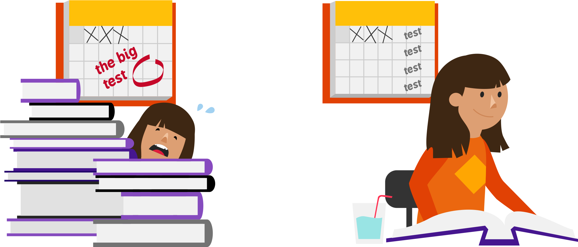 Using Tests For Practice After Knowledge Is Obtained Clipart - Full ...