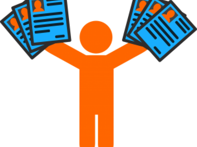 Notice Clipart Weekly Update - Handing Out Flyers Clipart - Png ...