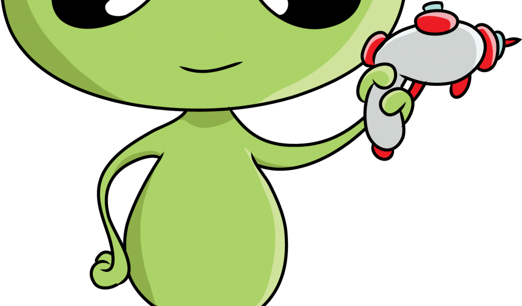 Cartoon Alien Clip Art - Png Download - Full Size Clipart (#4168088 ...