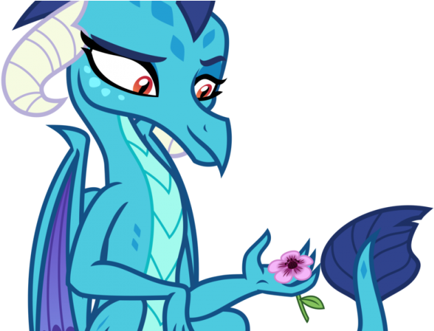 Blue Dragon Clipart Female Baby - Mlp Ember Vector - Png Download ...