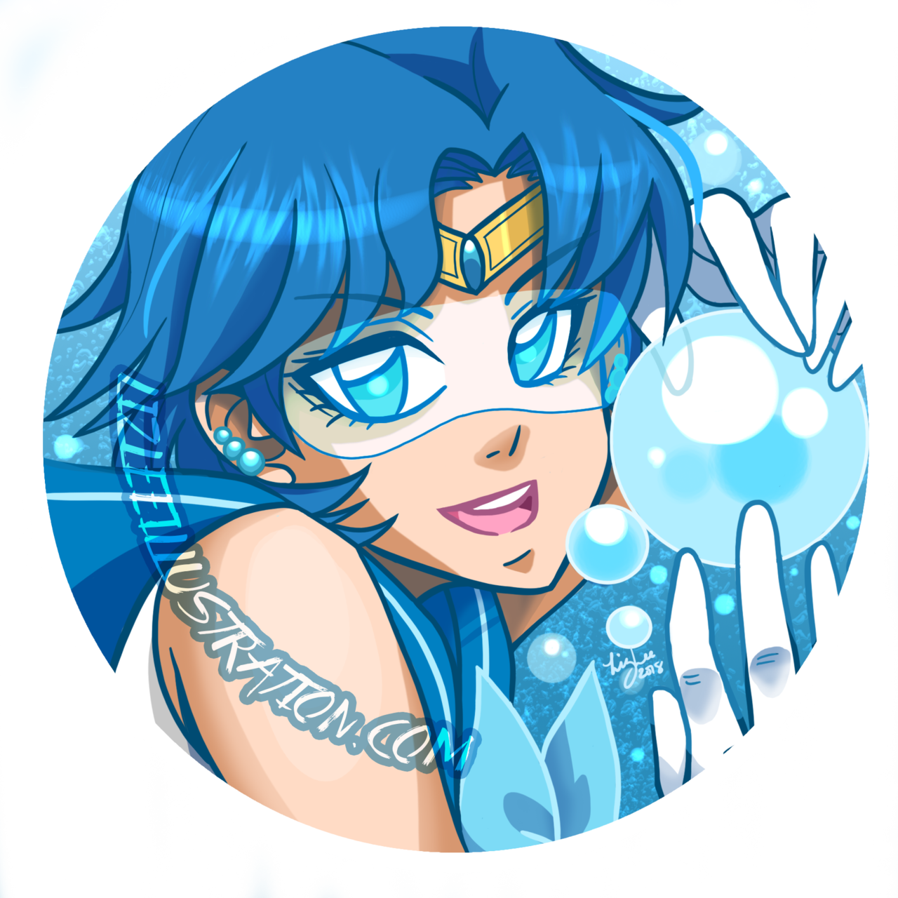 Lizleeillustration Sailor Senshi Circles For Fun, Mostly - Cartoon ...