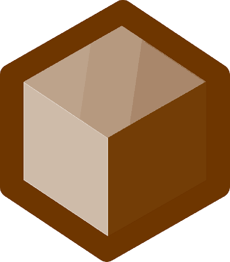 Flat Cube Shape - Illustration Clipart - Full Size Clipart (#4188243 ...