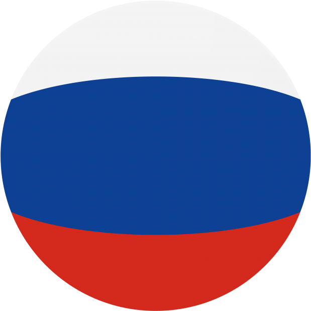 Russia Round Flag Png Transparent Icon - Circle Clipart - Full Size Clipart (#4196821) - PinClipart