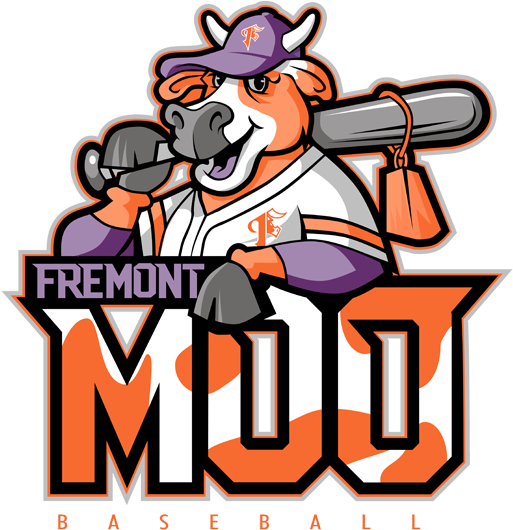 Fremont Moo Baseball - Cartoon Clipart - Full Size Clipart (#4197597 ...