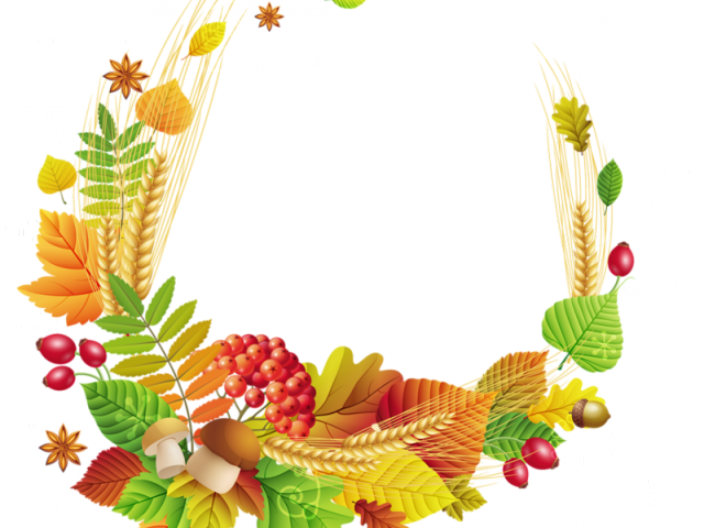 Harvest Clipart Border - Border Harvest Clipart - Png Download - Full ...
