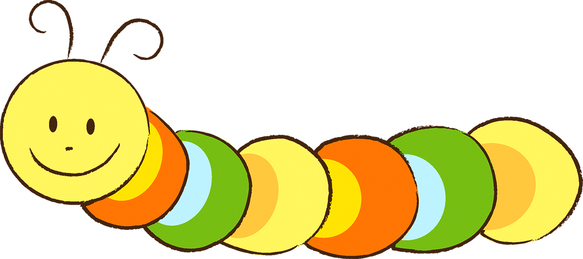 Caterpillar Clipart Png - Cute Caterpillar Clip Art Transparent Png ...